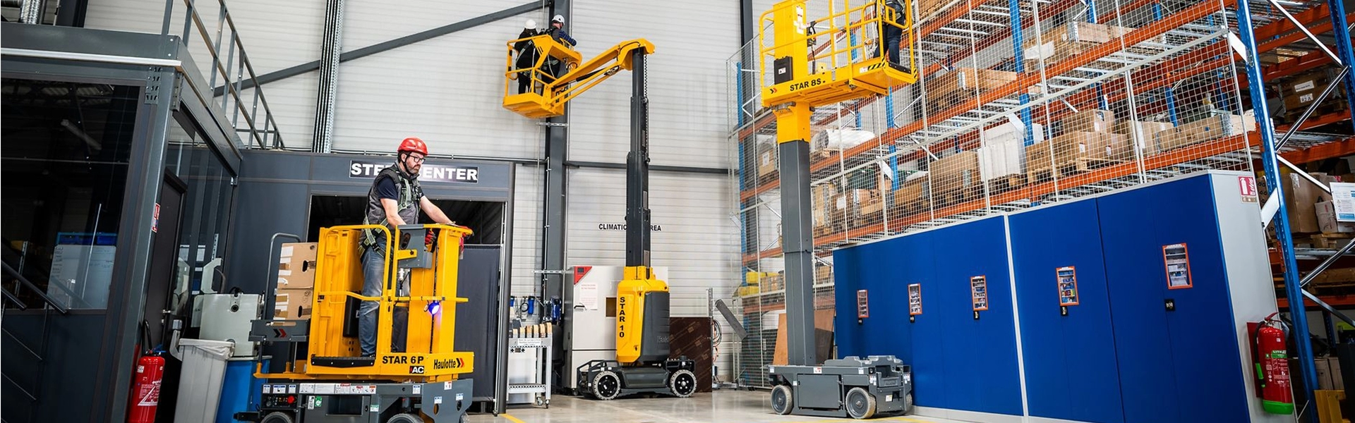 Jobb effektivt i høyden med en mastelift | Jungheinrich